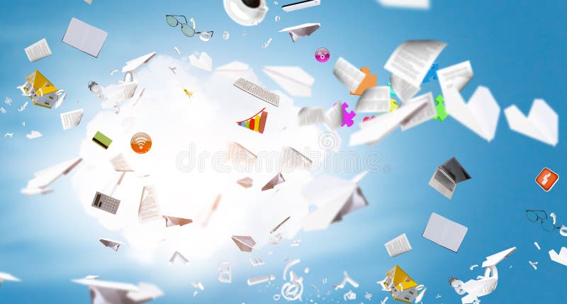 Papers Blowing Wind Stock Illustrations – 7 Papers Blowing Wind Stock ...