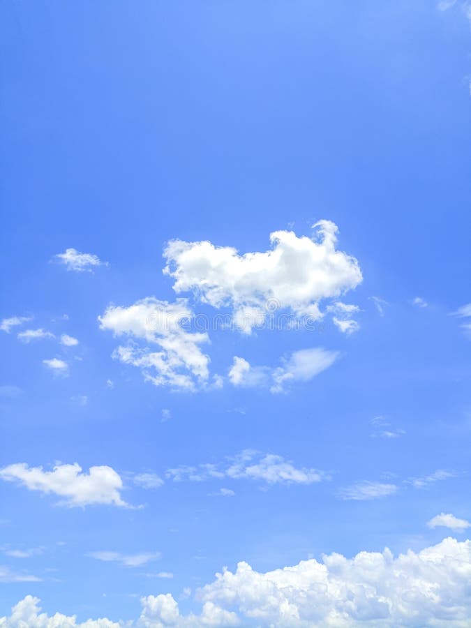 Background Image of Clear Sky Good Weather Beautiful Floating Clouds ...