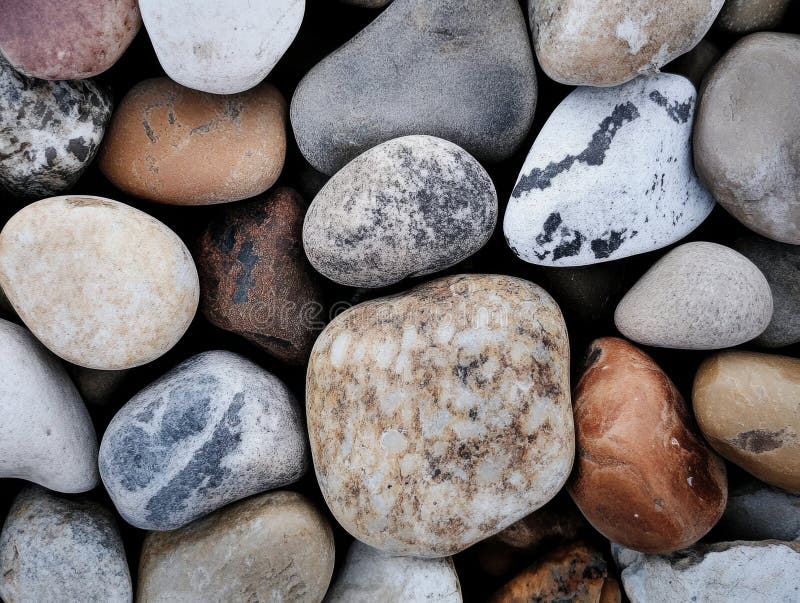 Background Image of a Collection of Rocks of Various Sizes and Colors ...
