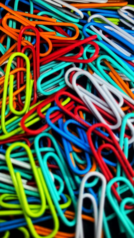 Background Image of Colorful Paper Clips Graphics for Illustrations ...