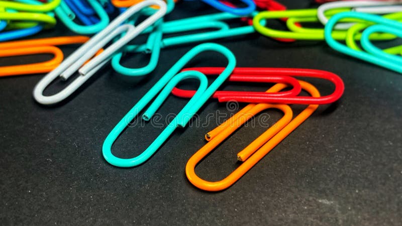 Background Image of Colorful Paper Clips Graphics for Illustrations ...