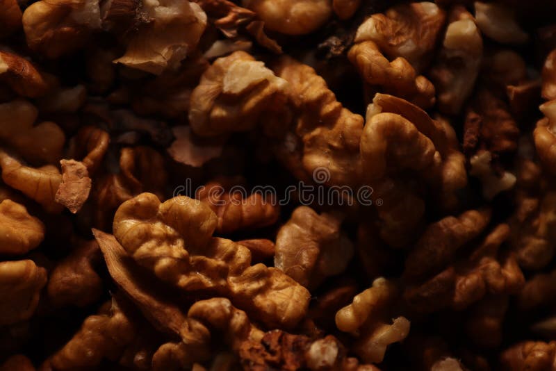 Background Image that is Composed of Different Shapes of Nuts Stock ...