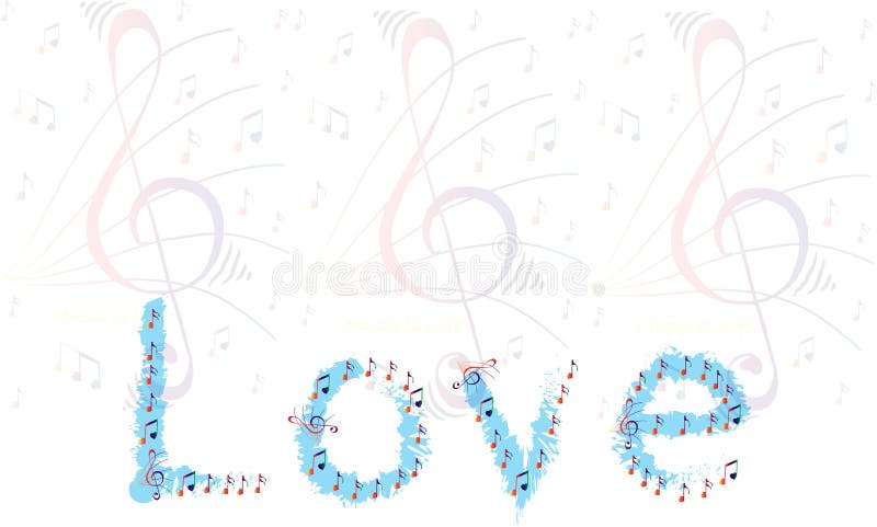 Colorful Musical Notes Frame Four Sided Stock Illustrations – 11 ...