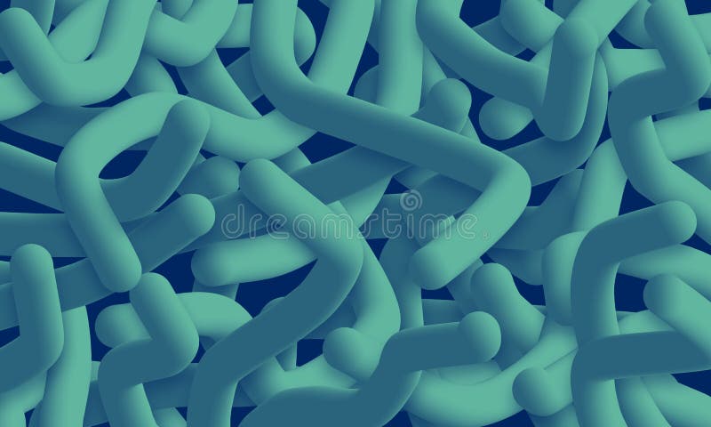Background Image with 3d Worms, Original Green Color Background with ...