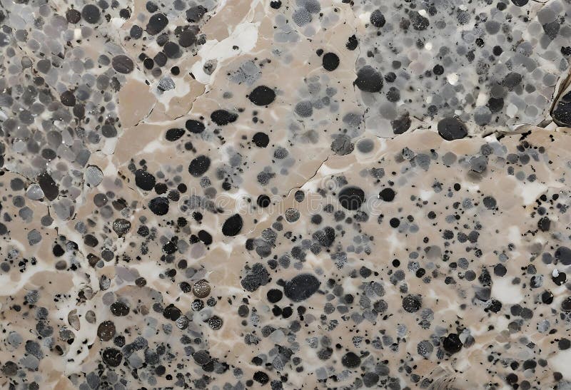 Dark Polished Stone Surface, Smooth and Sleek.AI Generated Stock ...
