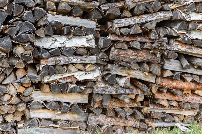 Background Image of Dry Logs-wood Texture. Stock Photo - Image of ...