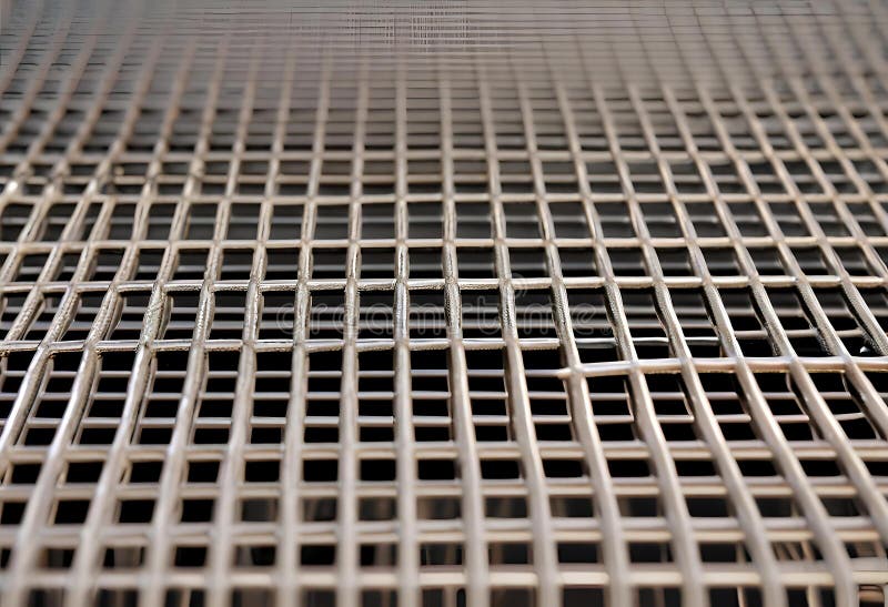 Welded Steel Mesh Background with a Grid Pattern.AI Generated Stock ...