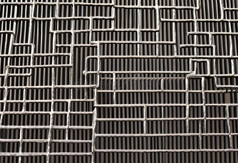 Welded Steel Mesh Background with a Grid Pattern.AI Generated Stock ...