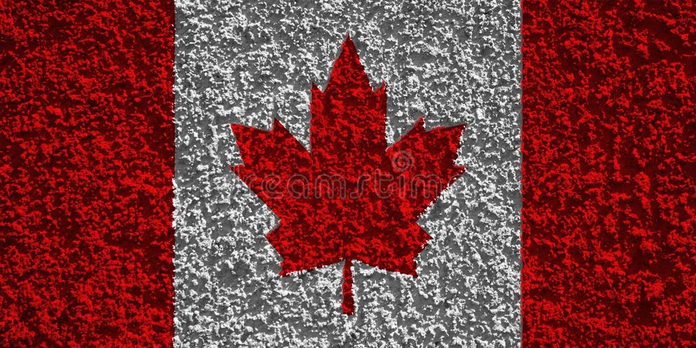 Background Image of the Flag of Canada on the Texture Stock ...