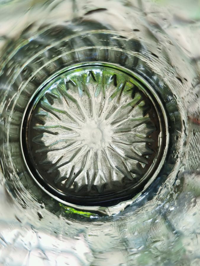 Image of a Glass Flask with a Chemical Solution on the Background of ...
