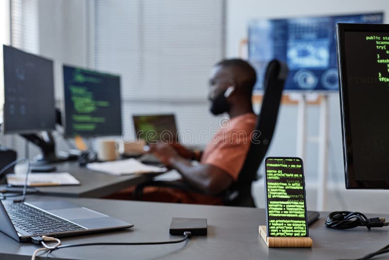 Software Development Background Stock Photo - Image of office ...