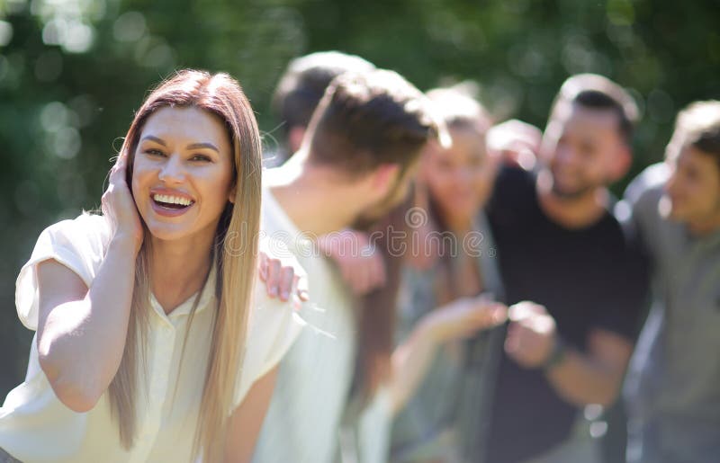 Background Image of a Group of Like-minded Friends Stock Image - Image ...