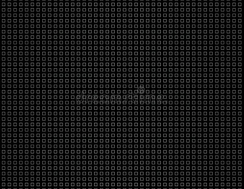 Small White Squares on a Black Background Stock Image - Image of ...