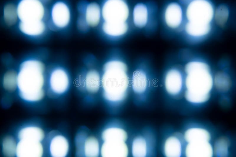 Background Image with Multiple Blue Lights Bokeh Stock Image - Image of ...