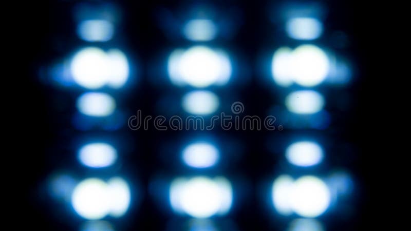 Background Image with Multiple Blue Lights Bokeh Stock Photo - Image of ...
