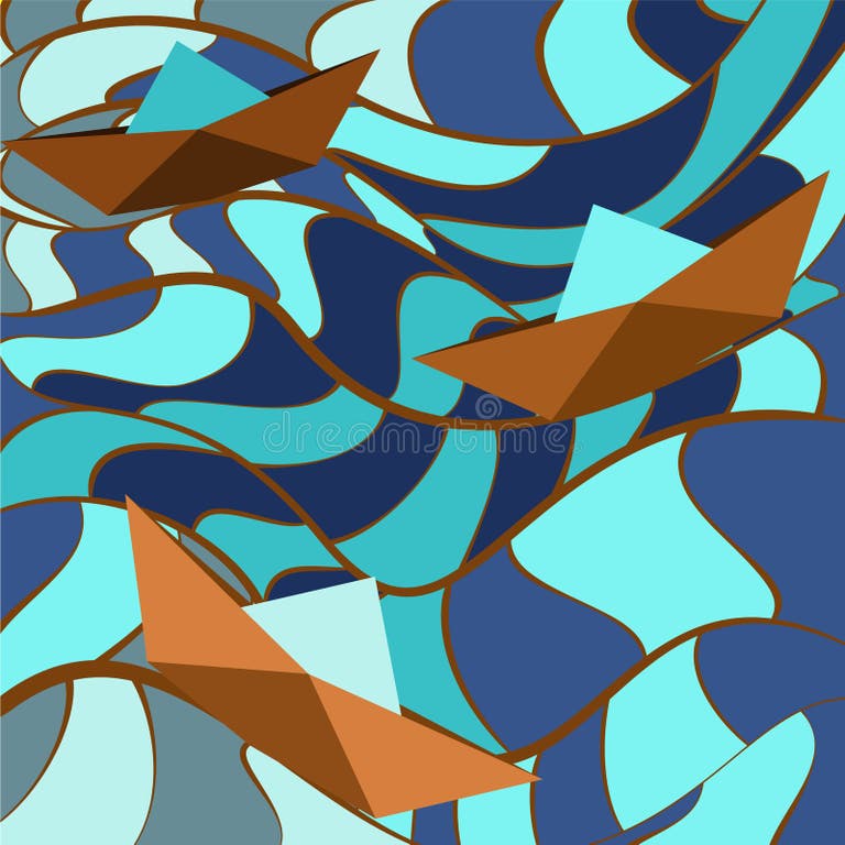 Background Image that is Not a Pattern Stock Vector - Illustration of ...