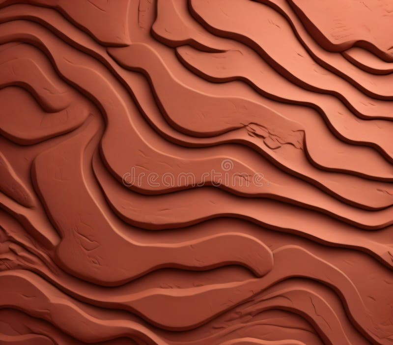 Background Image of the Red Clay Texture Stock Illustration ...