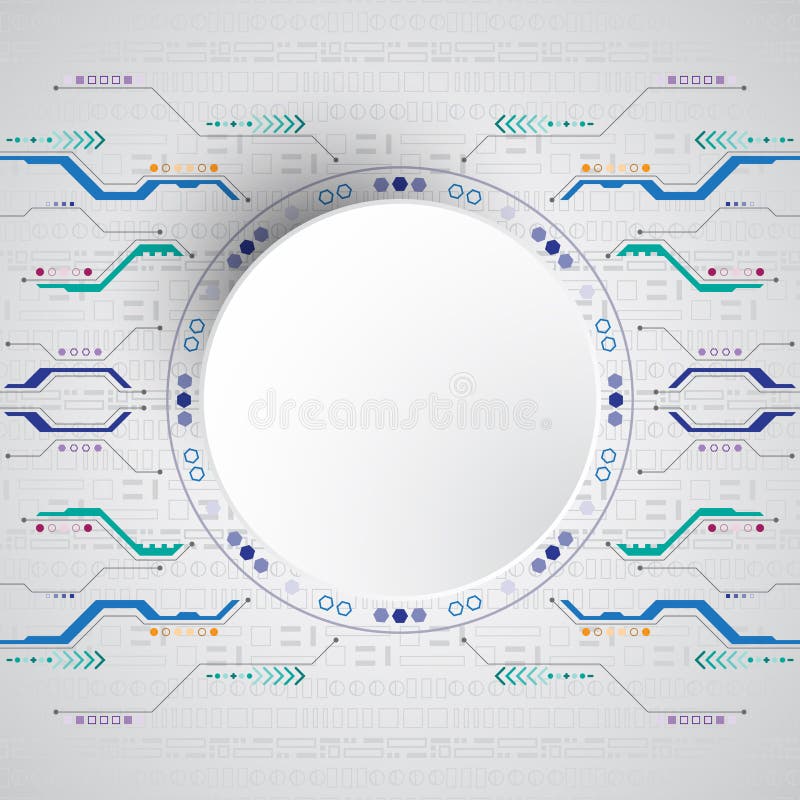 The Background Image Shows the Abstract Concept of Innovation and ...