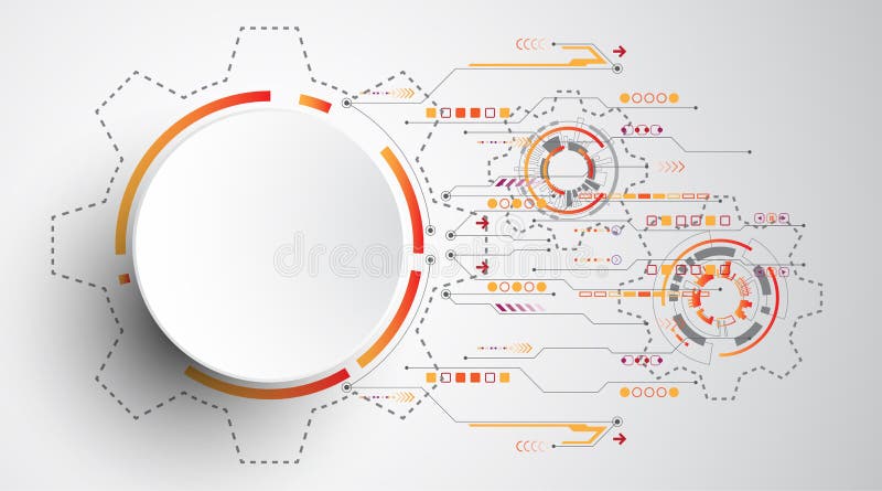 The Background Image Shows the Abstract Concept of Innovation and ...