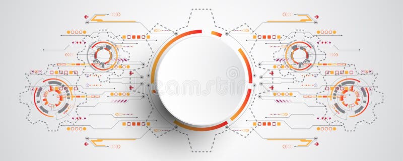 The Background Image Shows the Abstract Concept of Innovation and Technology Can Be Applied To ...