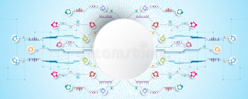 The Background Image Shows the Abstract Concept of Innovation and ...