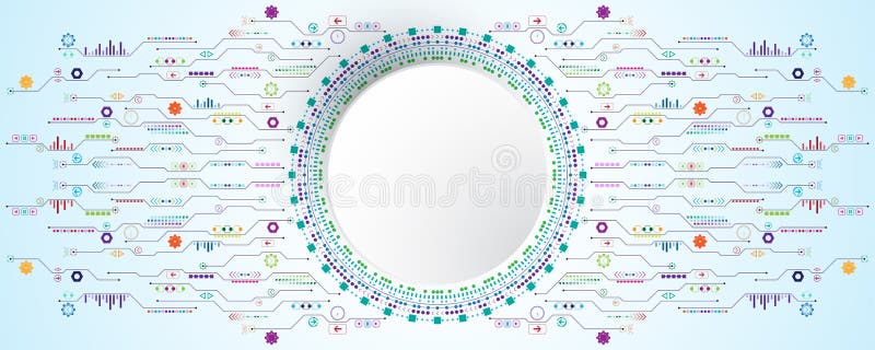 The Background Image Shows the Abstract Concept of Innovation and ...