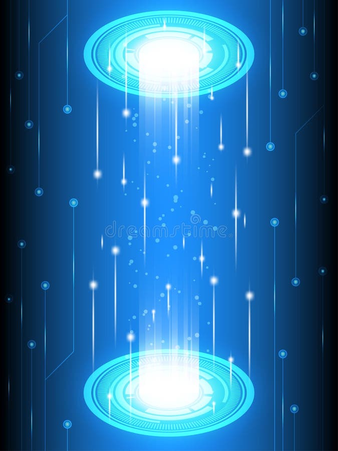 The Background Image Shows the Abstract Concept of Innovation and ...