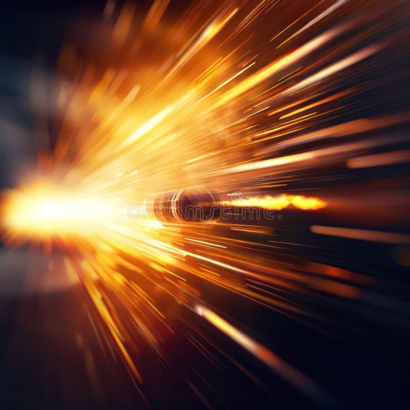 Background Image of Sparks of Fire Bursting into Light Trails ...