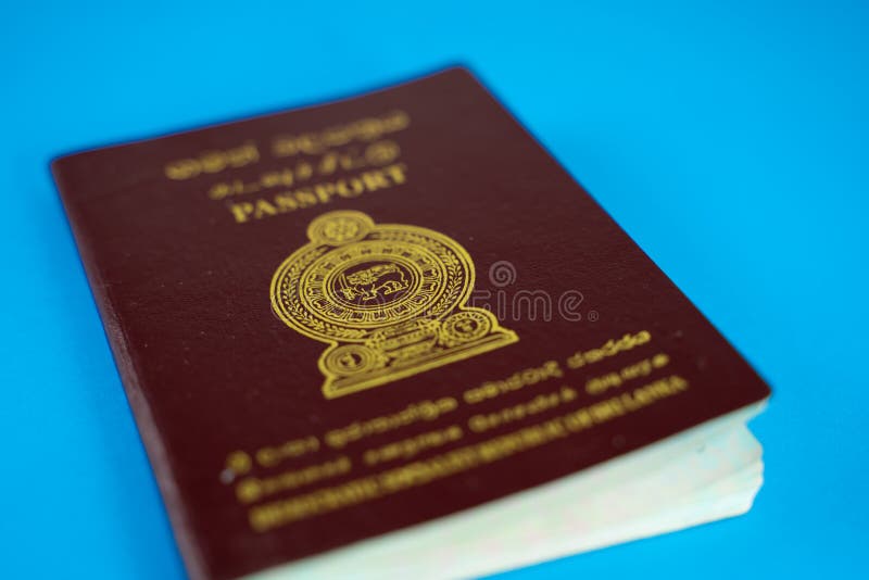 Sri Lankan Passport stock image. Image of passport, government - 13108119