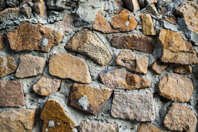 Background Image of a Stone-lined Wall Stock Image - Image of aged ...