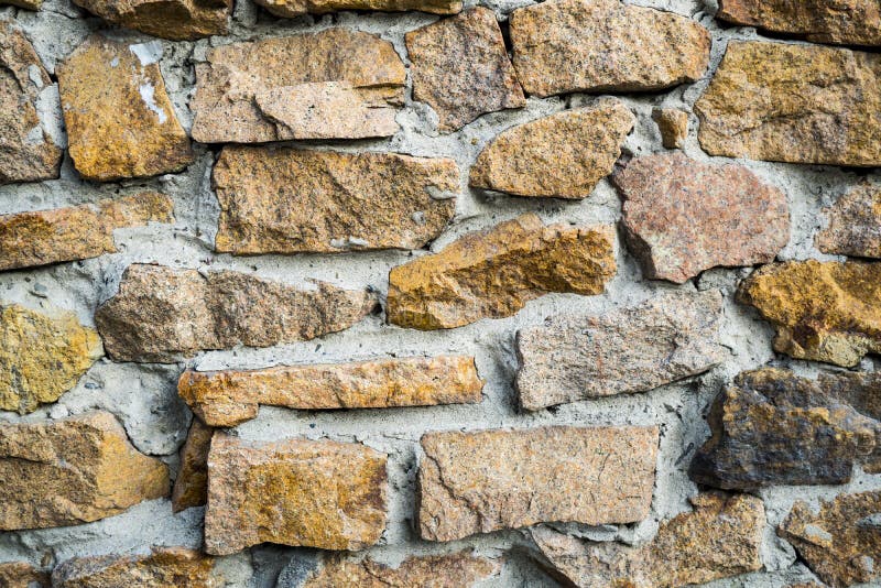 Background Image of a Stone-lined Wall Stock Photo - Image of ...
