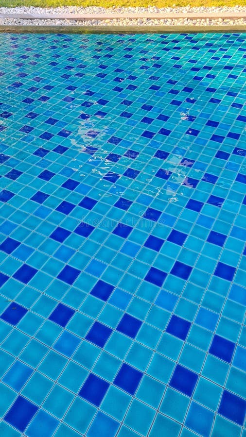 Background Image of Swimming Pool Tiles, Grid Pattern Stock Photo ...