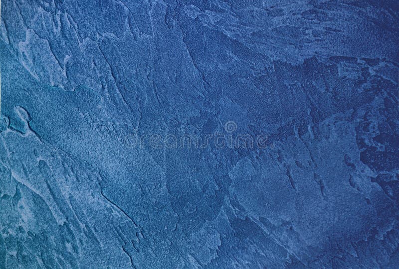 Background Image of Texture of Plaster in Blue Tones. Stock Photo ...