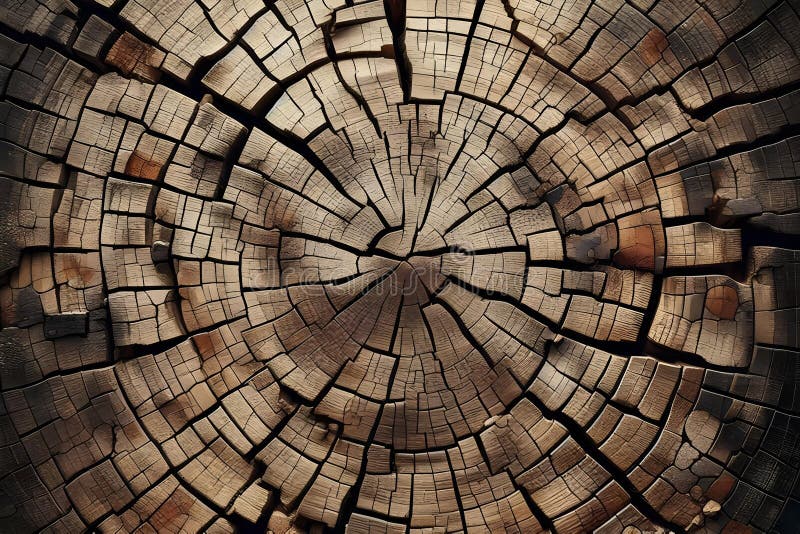 Background Image of Tree Cross-section Texture Stock Illustration ...