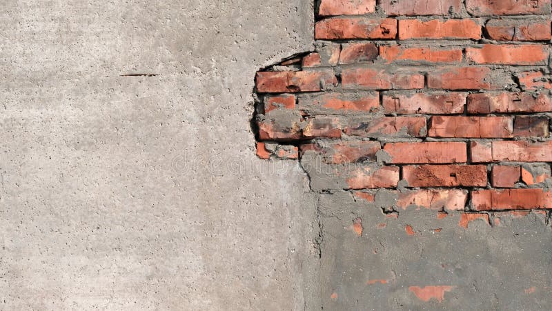 Old Brick Wall of a Building. Stock Image - Image of vintage, uneven ...