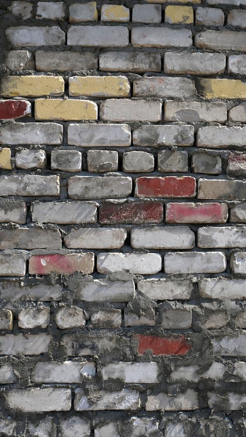 Old Brick Wall of a Building. Stock Image - Image of wall, grungy ...