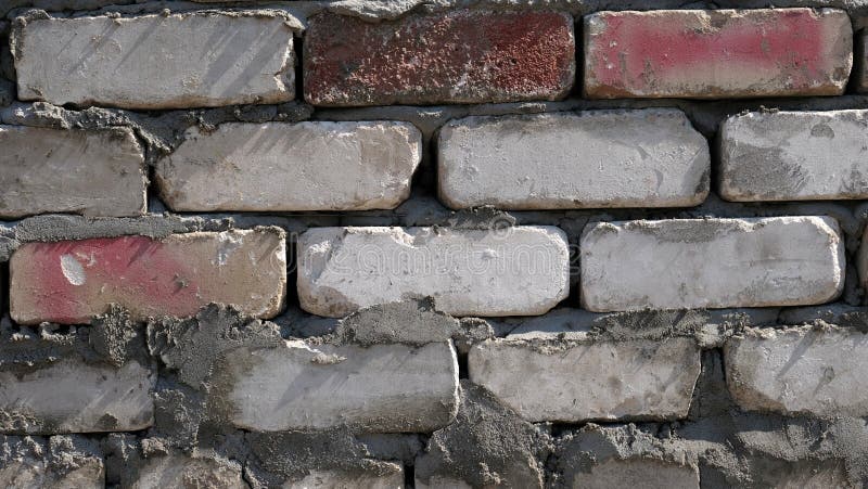 Old Brick Wall of a Building. Stock Image - Image of mortar, wall ...