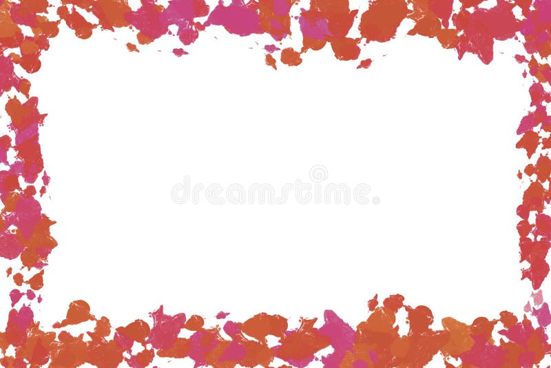 The Background Image is White with a Red-orange Frame Stock ...