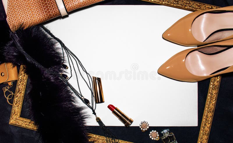 Beautiful Women Accessories Stock Image - Image of accessories ...