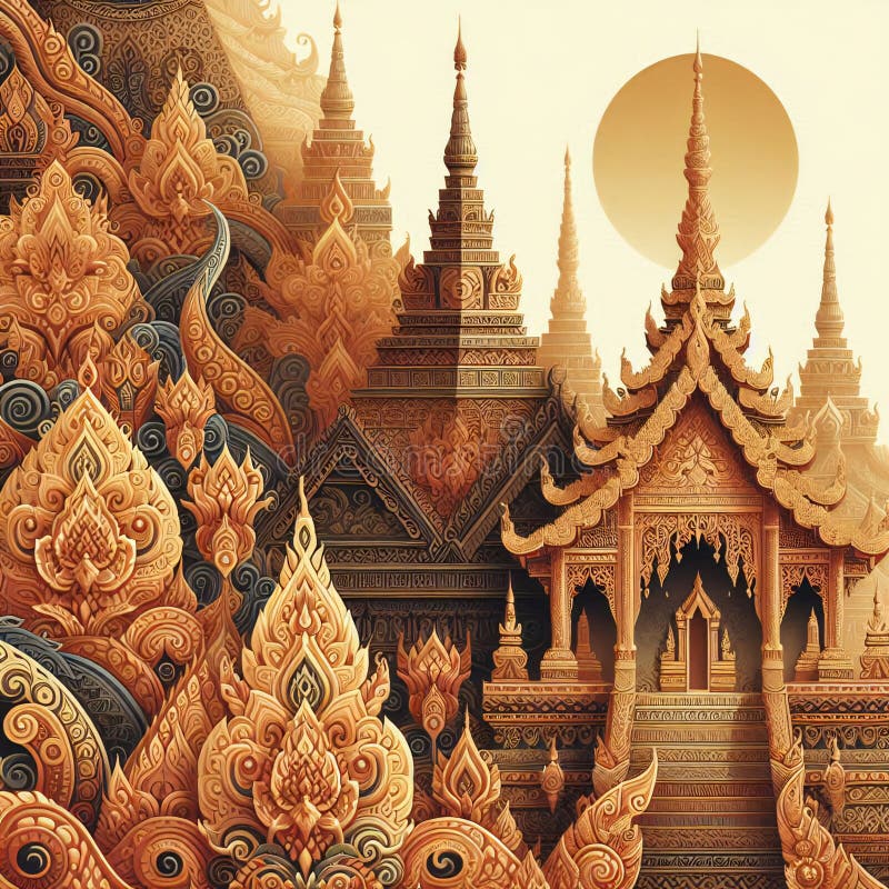 Background Images of Art Created by Ideas Stock Illustration ...