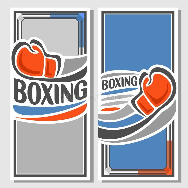 Image on the boxing theme stock vector. Illustration of play - 61645802