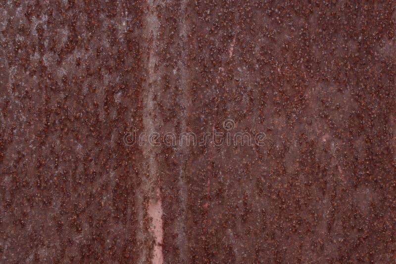 Sheet of Iron Covered with Reddish Rust. Place for Text Stock Image ...
