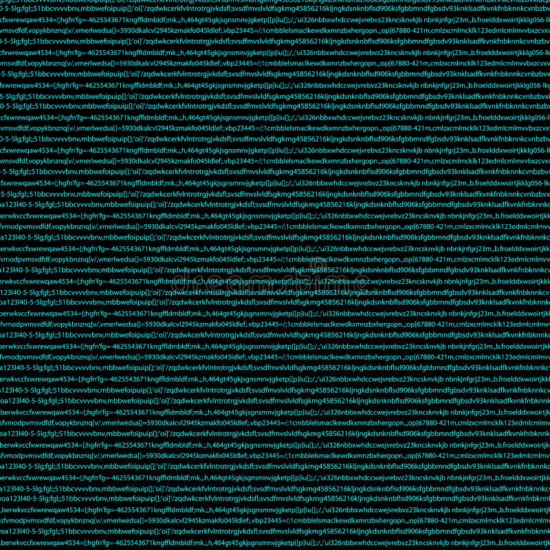 Background with Inscriptions Stock Vector - Illustration of computer ...