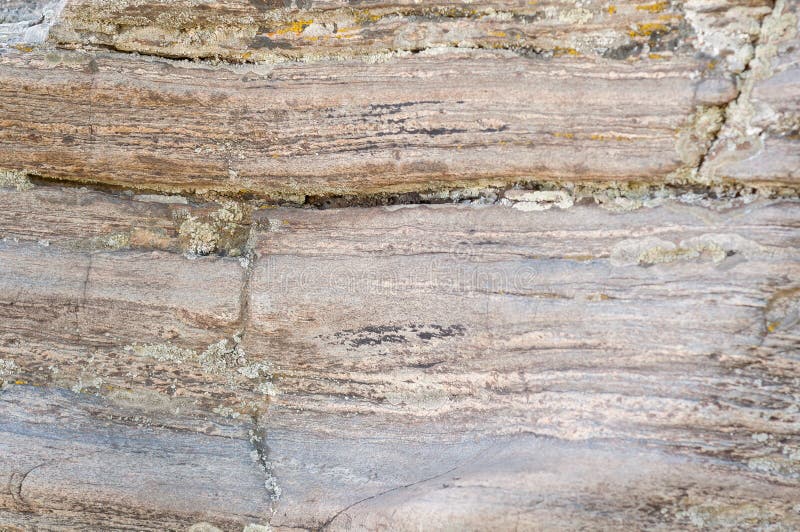 Background of an Interesting Layered Stone. Stock Photo - Image of ...