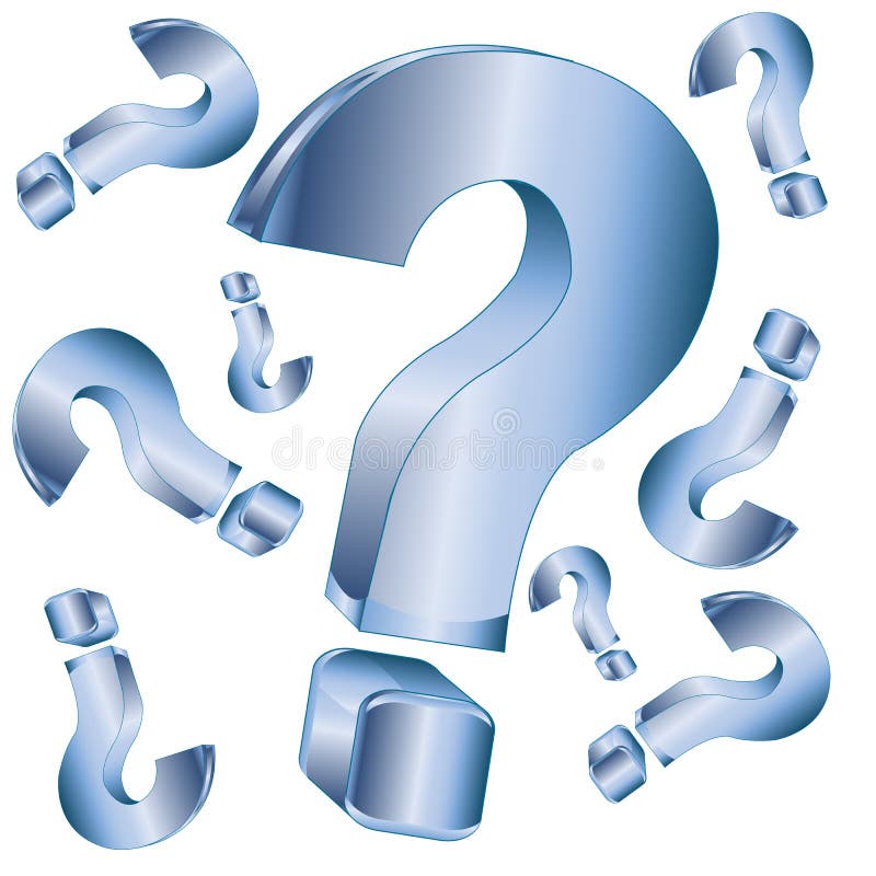 Background from Interrogative Sign Stock Vector - Illustration of ...