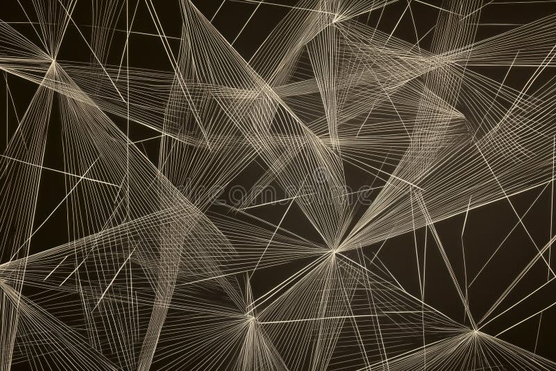 A Background With Intersecting Linear Patterns In Various Angles And