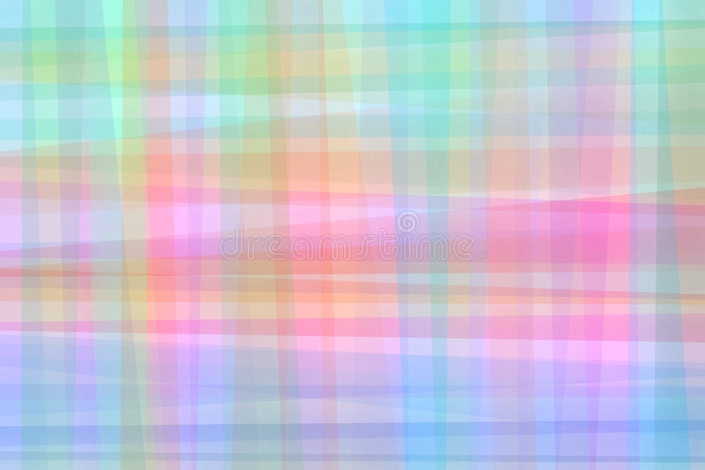 Background, Irregular Checkered Pattern in Soft Pastel Shades of Colour ...