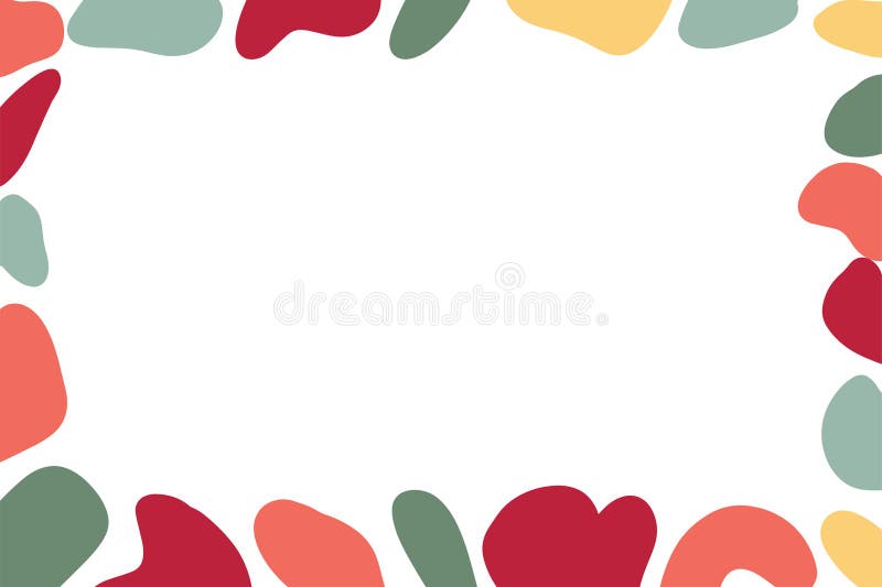 Background of Irregular Shapes of Amorphous Liquid, Colored Spots of ...