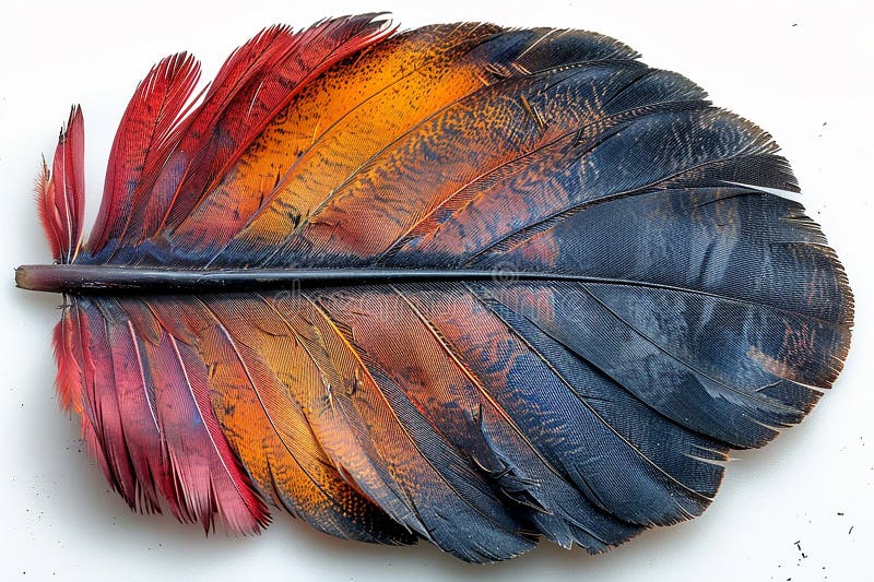 Background Isolate Griffin Feather, Griffon Vulture Feather, Fantasy ...