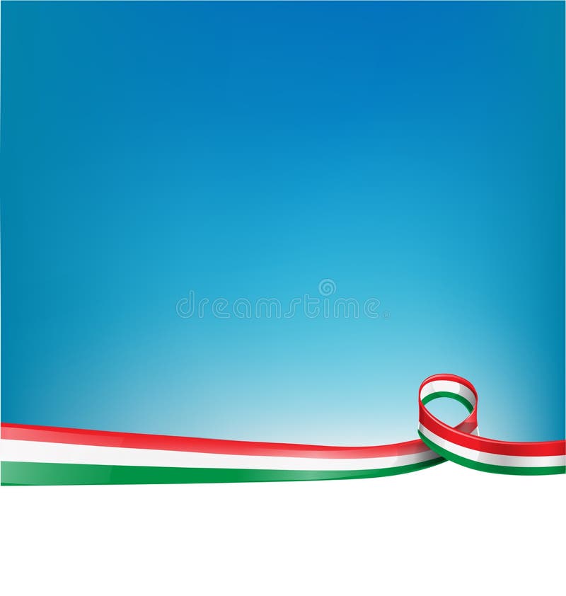 Background with Italian Flag Stock Vector - Illustration of concept ...